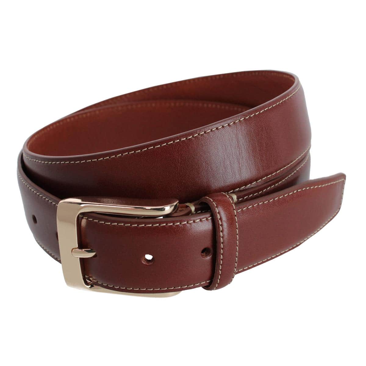 Cornelius 35mm Cortina Leather Dress Belt by Trafalgar Men's Accessories