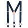 Ives Green and Navy Blackwatch Plaid Silk Button End Braces by ...